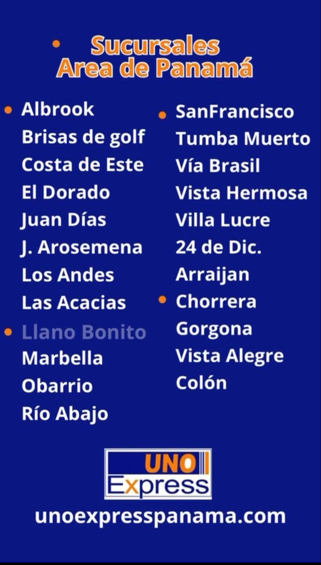 Uno Express Panamá - Tus encomiendas al siguiente día
